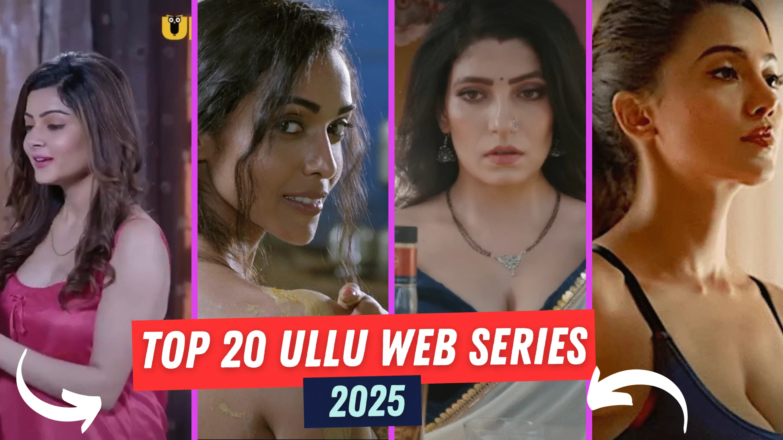 Top 20 Most-Watched Ullu Web Series of All Time 2025 Ranking